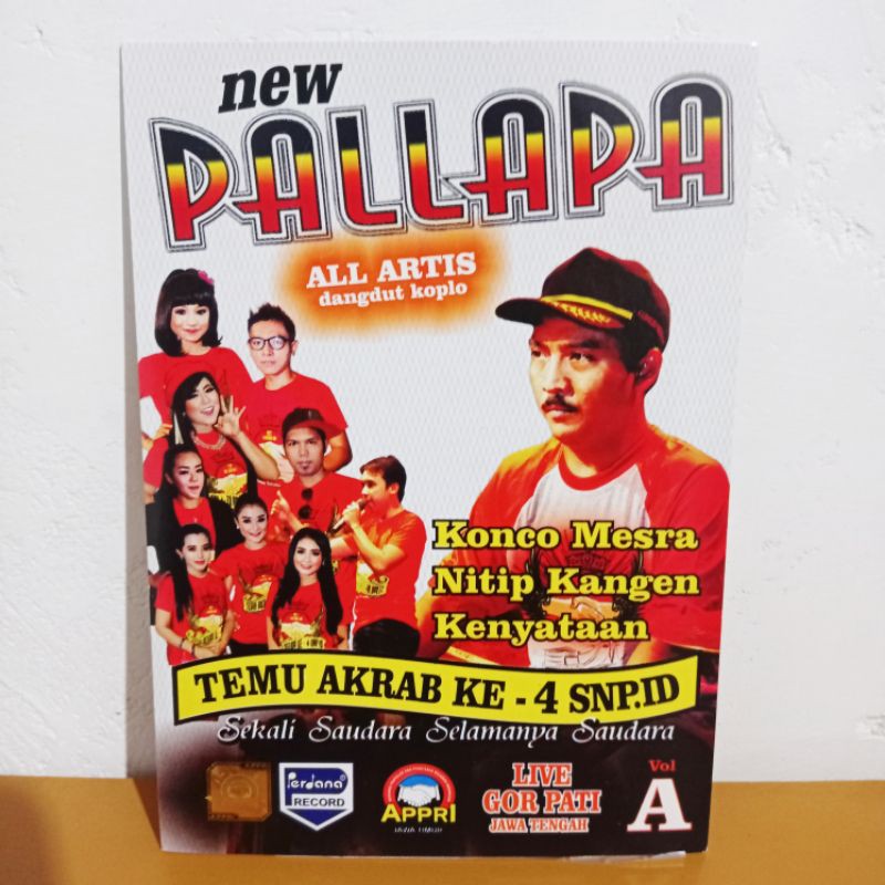 Jual KASET VCD DVD ORIGINAL KARAOKE DANGDUT KOPLO NEW PALLAPA TEMU AKRAB 4 | Shopee Indonesia
