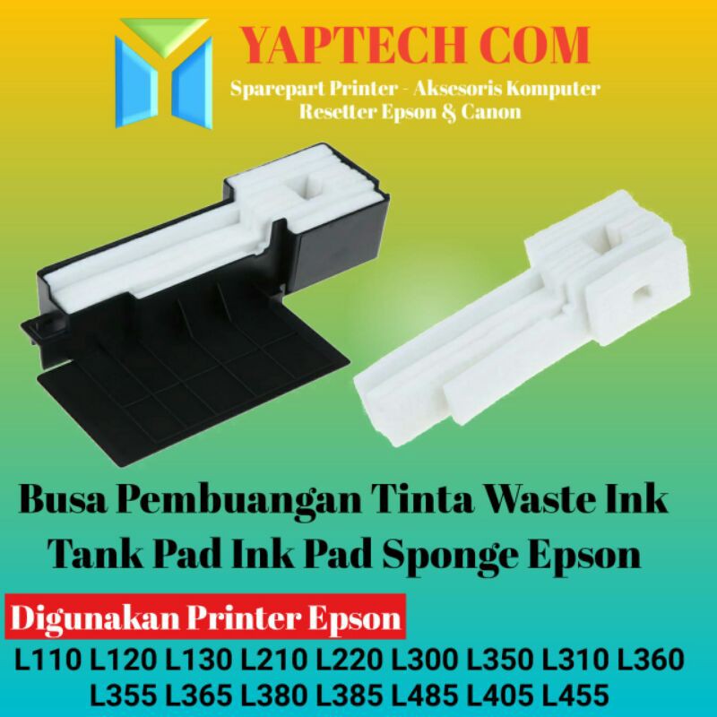 Jual Bantalan Tinta Waste Ink Pad Ink Sponge Epson L365 L110 L120 L130 ...