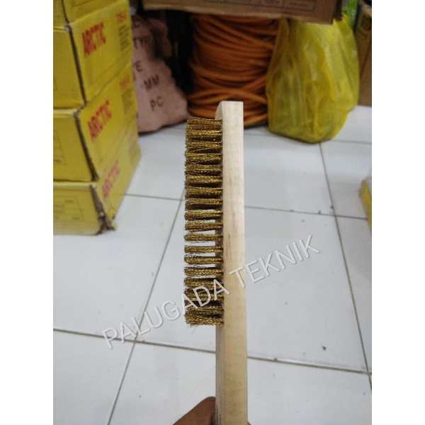 Jual Sikat Baja Halus Putih Kuningan | Shopee Indonesia
