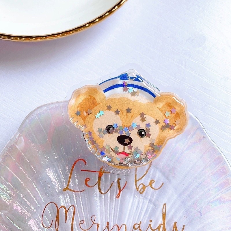 Jual POP SOCKET GLITER CARTON KARAKTER IMUT / POP SOCKET QUICKSAND ...