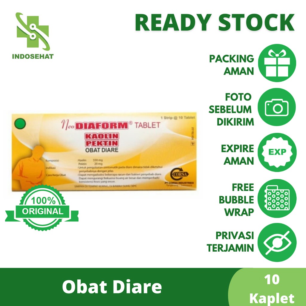 Jual Neo Diaform (Strip 10 Kaplet) | Shopee Indonesia
