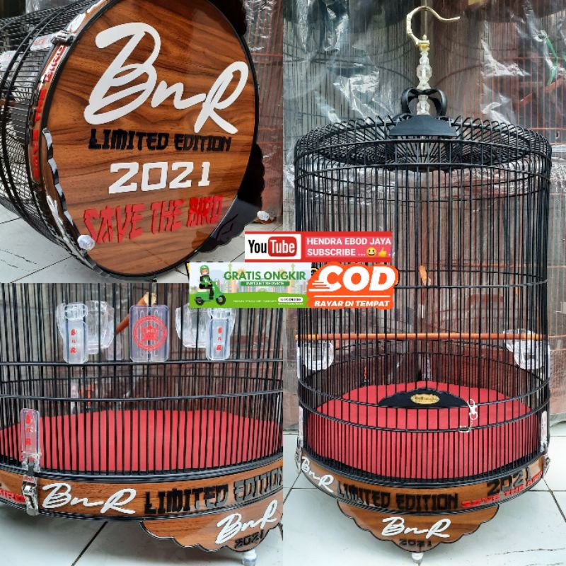 Jual sangkar BNR LIMITED EDITION 2021 HURUF TIMBUL AKRILIK | Shopee ...