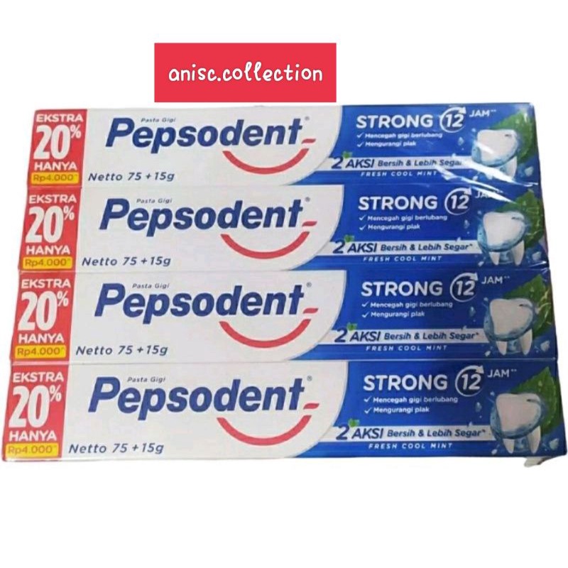 Jual Pepsodent 75+15g 10000 dapat 3 biji Pepsodent | Shopee Indonesia