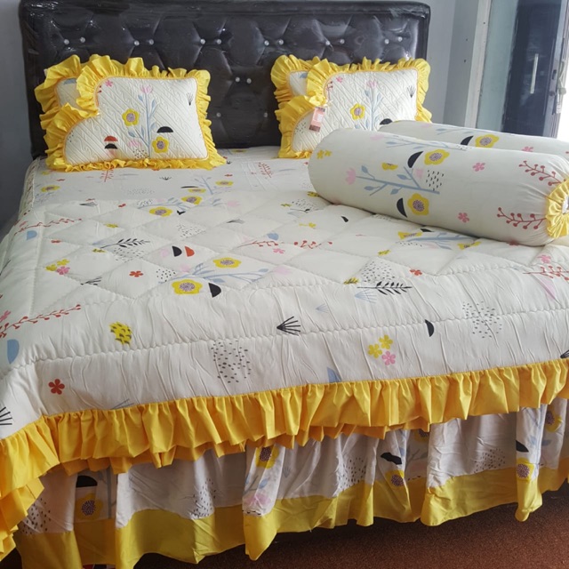 Jual Contoh sprei soraya ada berbagai motif | Shopee Indonesia