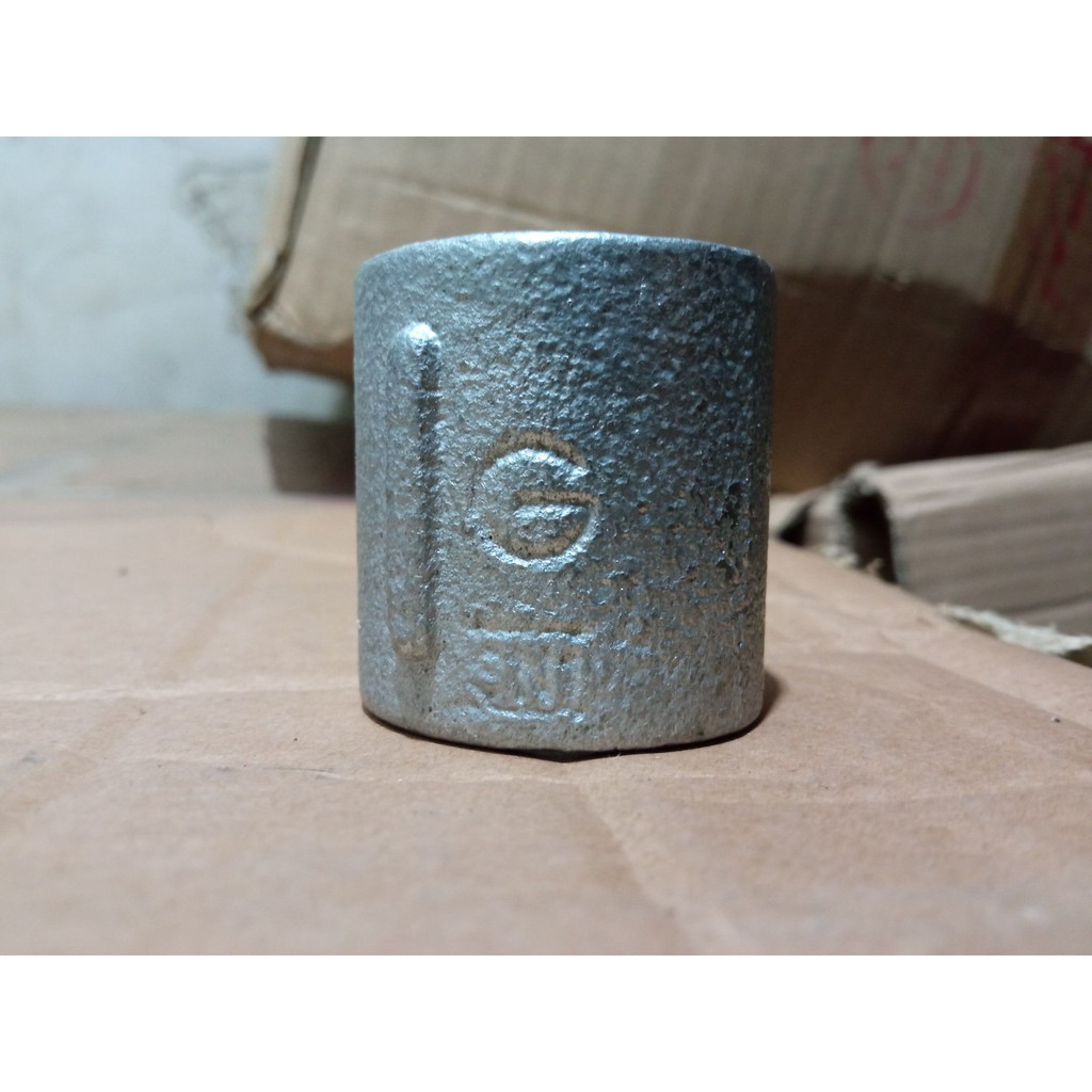 Jual SOCKET BESI 0.75 INCH SAMBUNGAN PIPA AIR LEDENG SOCK WELDING SHOK ...
