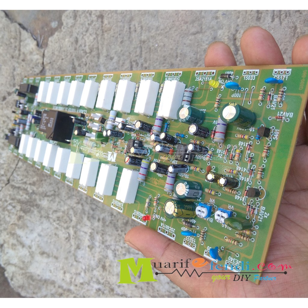 Jual KIT DRIVER POWER AMPLIFIER APEX APECX H1600 H1600TEF bukan H900 ...