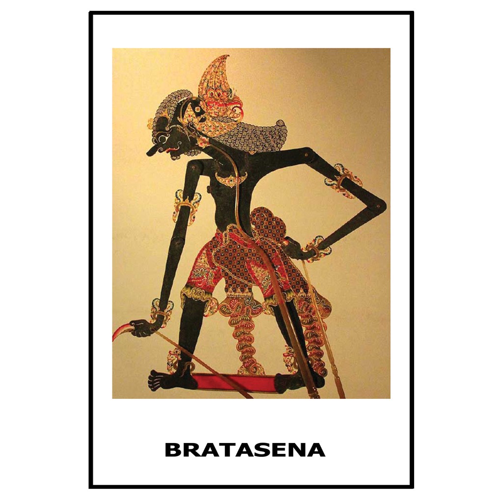 Jual Poster Wayang Wrekudara / Bratasena | Shopee Indonesia