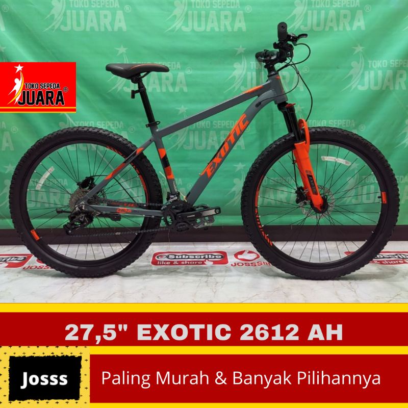 Jual SEPEDA GUNUNG EXOTIC 2612 AH MTB 27,5 | Shopee Indonesia