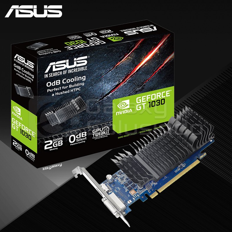 Jual ASUS Geforce GT 1030 2GB GDDR5 - Graphic Card | Shopee Indonesia