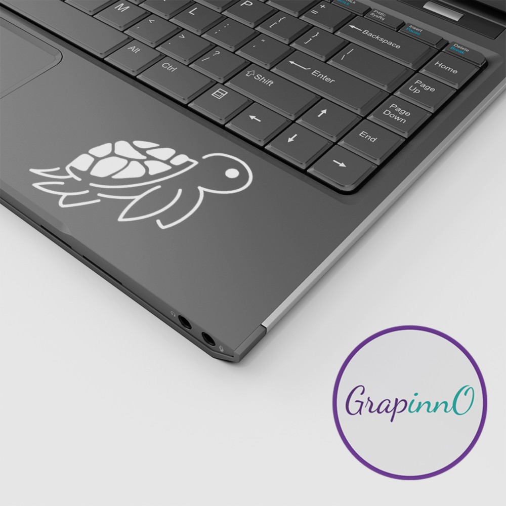 Jual Decal Sticker Penyu Kura Kura Labi Labi Stiker Laptop | Shopee ...