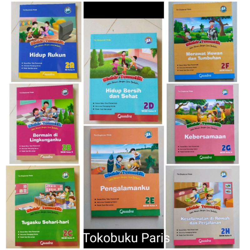 Jual Mahir tematik sd/mi kelas 2A/2B/2C/2D/2E/2F/2G/2H revisi K13 ...