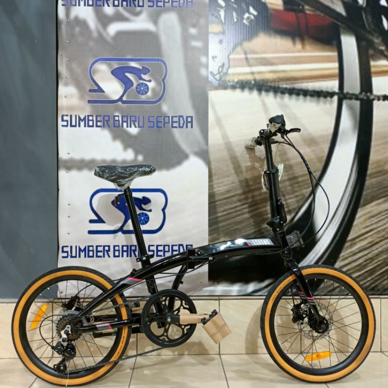 Jual Sepeda Lipat Element Ecosmo 7 Speed Alloy Hidrolik 20 Inch ...