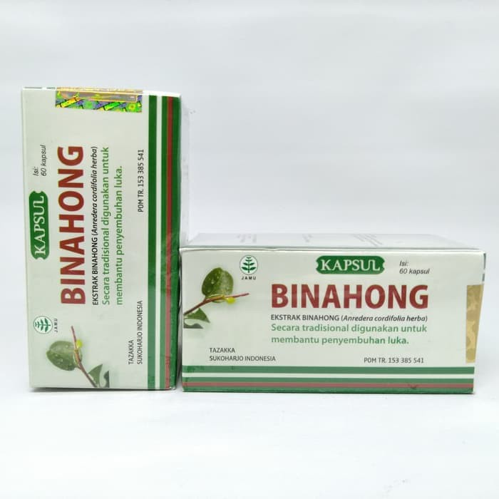 Jual Kapsul Ekstrak Binahong Tazakka Herbal Obat Luka dalam dan Luar | Shopee Indonesia