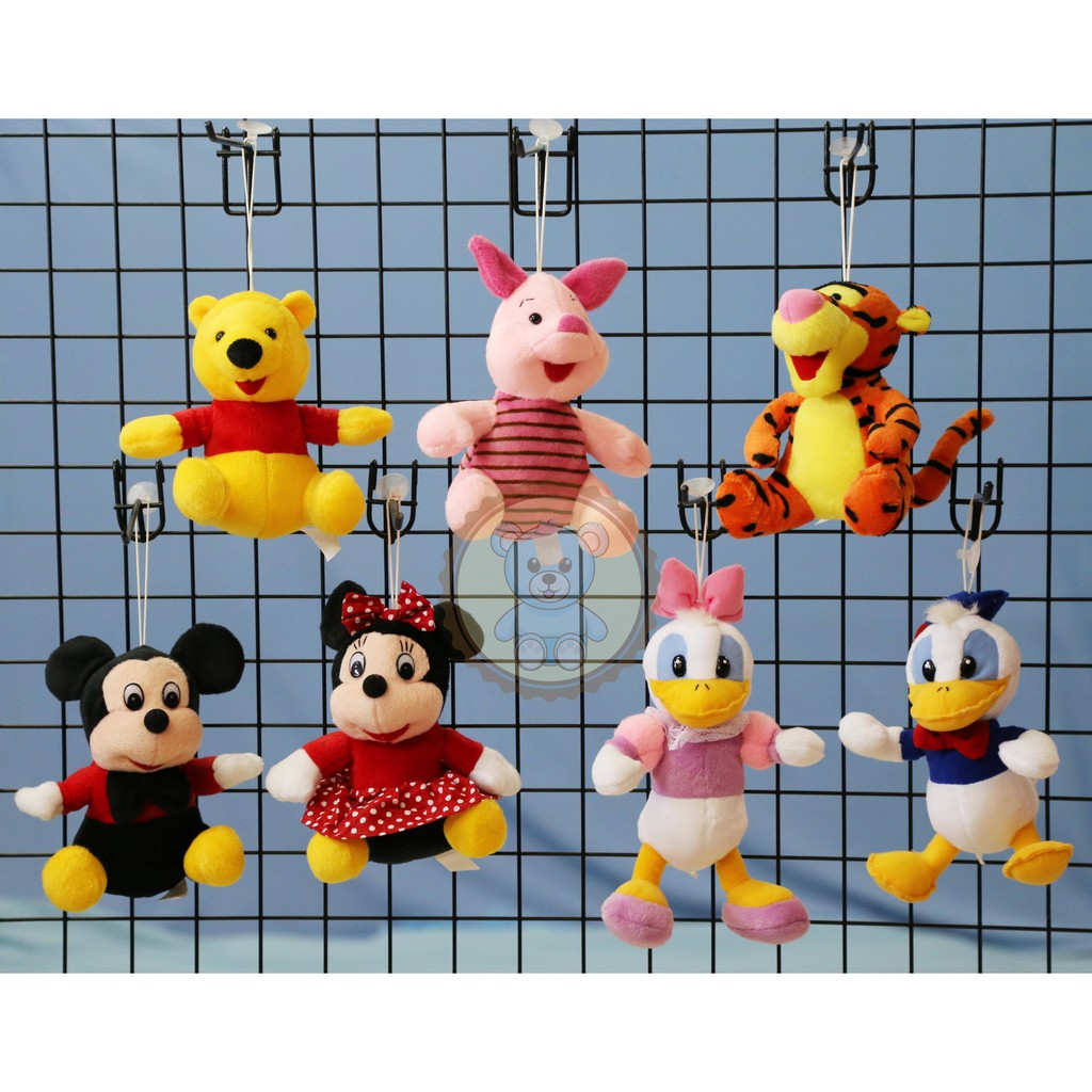 Jual Boneka Cop MiKI & MinI, duck & Desy, Tiger, Pooh, Piglet | Shopee ...