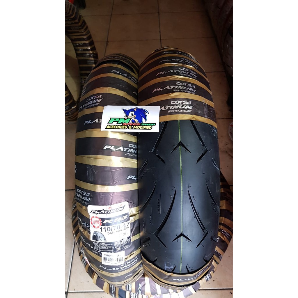 Jual Ban Corsa Platinum R93 110/70-17 Tubeless (Soft Compound) 1pcs ...
