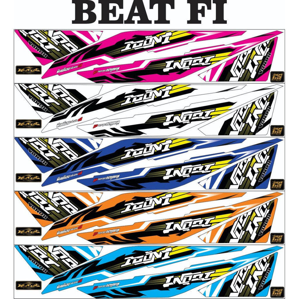 Jual sticker beat fi variasi pilihan sticker | Shopee Indonesia