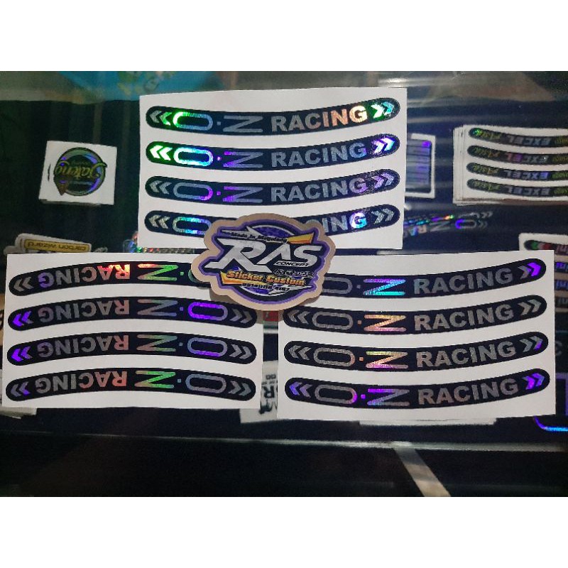 Jual Stiker Velg Oz Racing Hologram Maxdecal | Shopee Indonesia