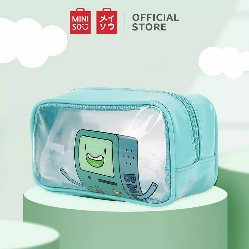 Jual Miniso official Optical Cosmetic bag Adventure time / pouch ...