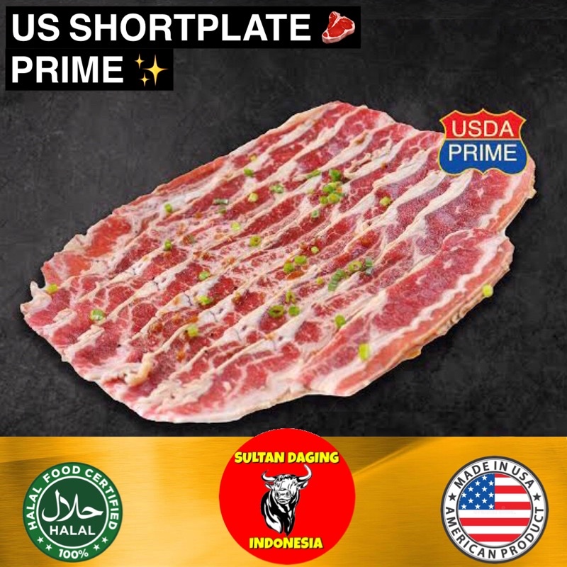 Jual SHORTPLATE BEEF PRIME 500 GRAM PREMIUM IMPORT DARI USA/ BEEF SLICE ...