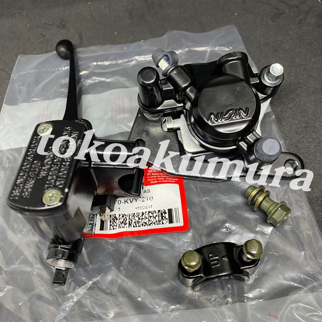 Jual master rem atas assy plus kaliper cakram depan beat karbu vario lama vario karbu scoopy ...