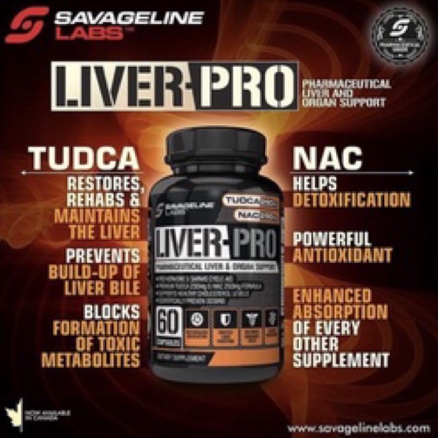 Jual [High Supplement] LIVER PRO Original by Savage Line Labs Made in ...