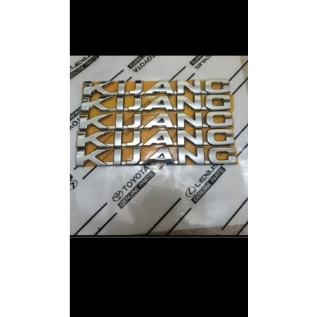 Jual emblem logo tulisan kijang original | Shopee Indonesia