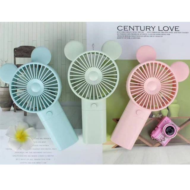 Jual Mini Fan Karakter - Kipas Mini - Kipas Tangan - Hand Fan Portable ...