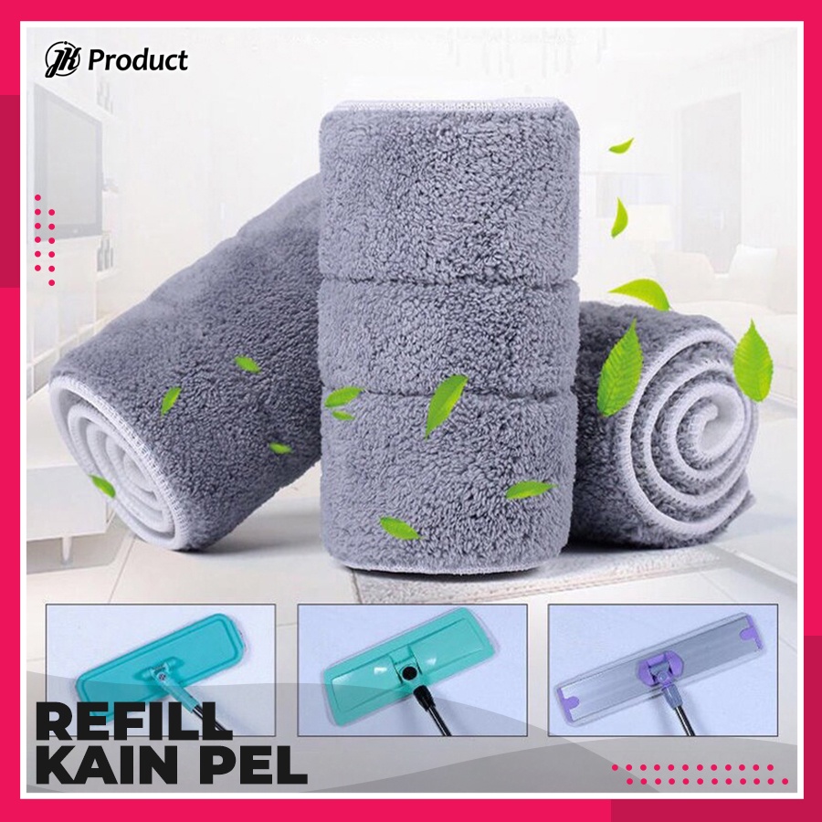 Jual Refill Pel Lantai Tarik Kain Isi Ulang Ultra Flat Mop | Shopee ...