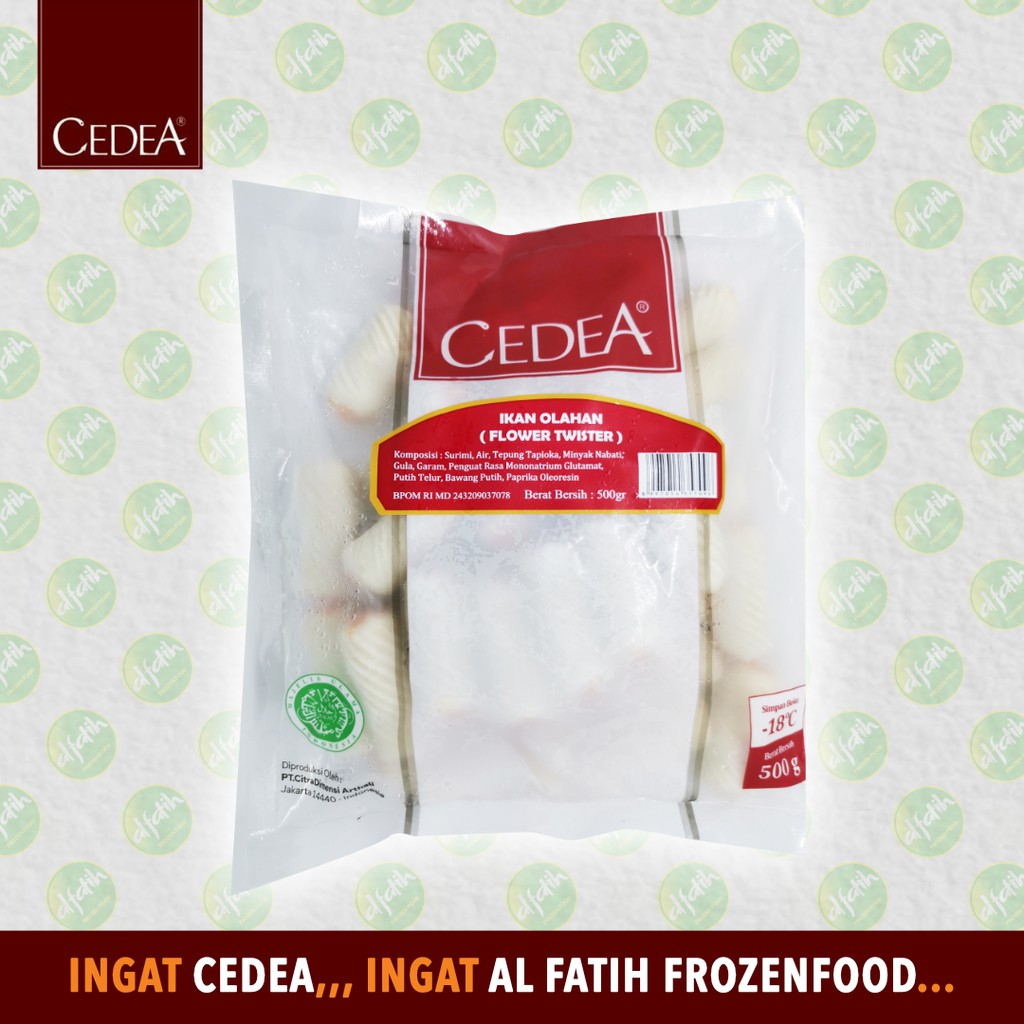 Jual CEDEA FLOWER TWISTER 500 GR | Shopee Indonesia