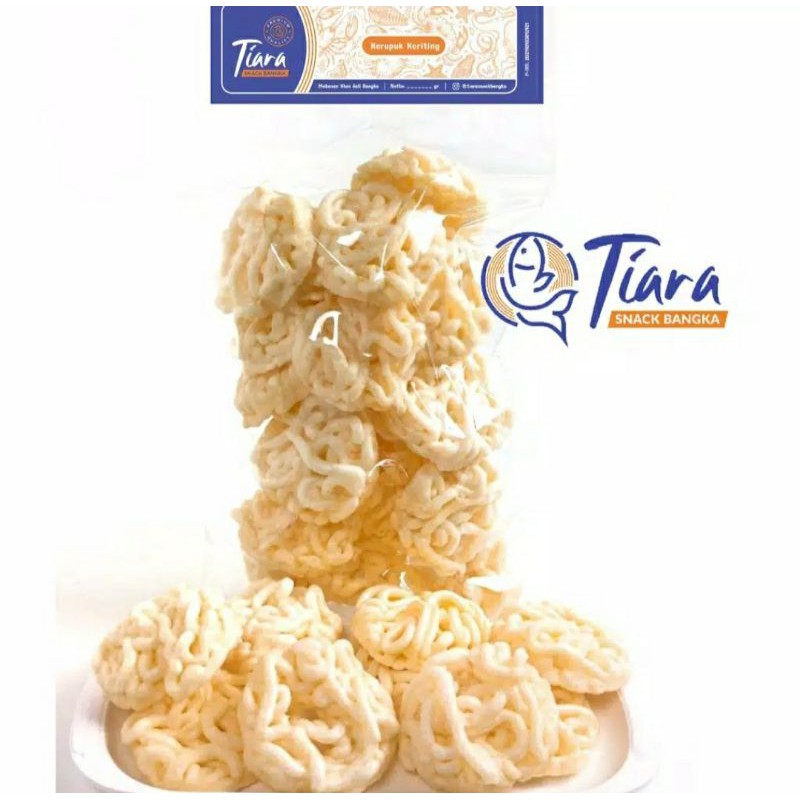 Jual Tiara snack krupuk ikan tenggiri 250 gr | Shopee Indonesia