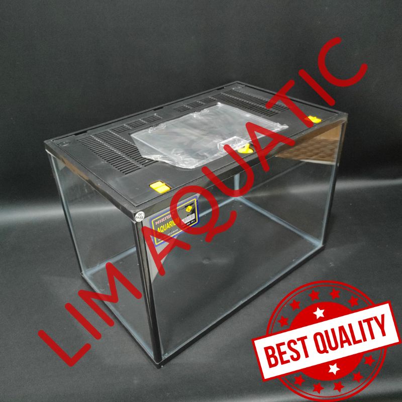 Jual AQUARIUM NIKITA SIZE L + TUTUP / AQUARIUM AKRILIK / AQUARIUM HAMSTER | Shopee Indonesia