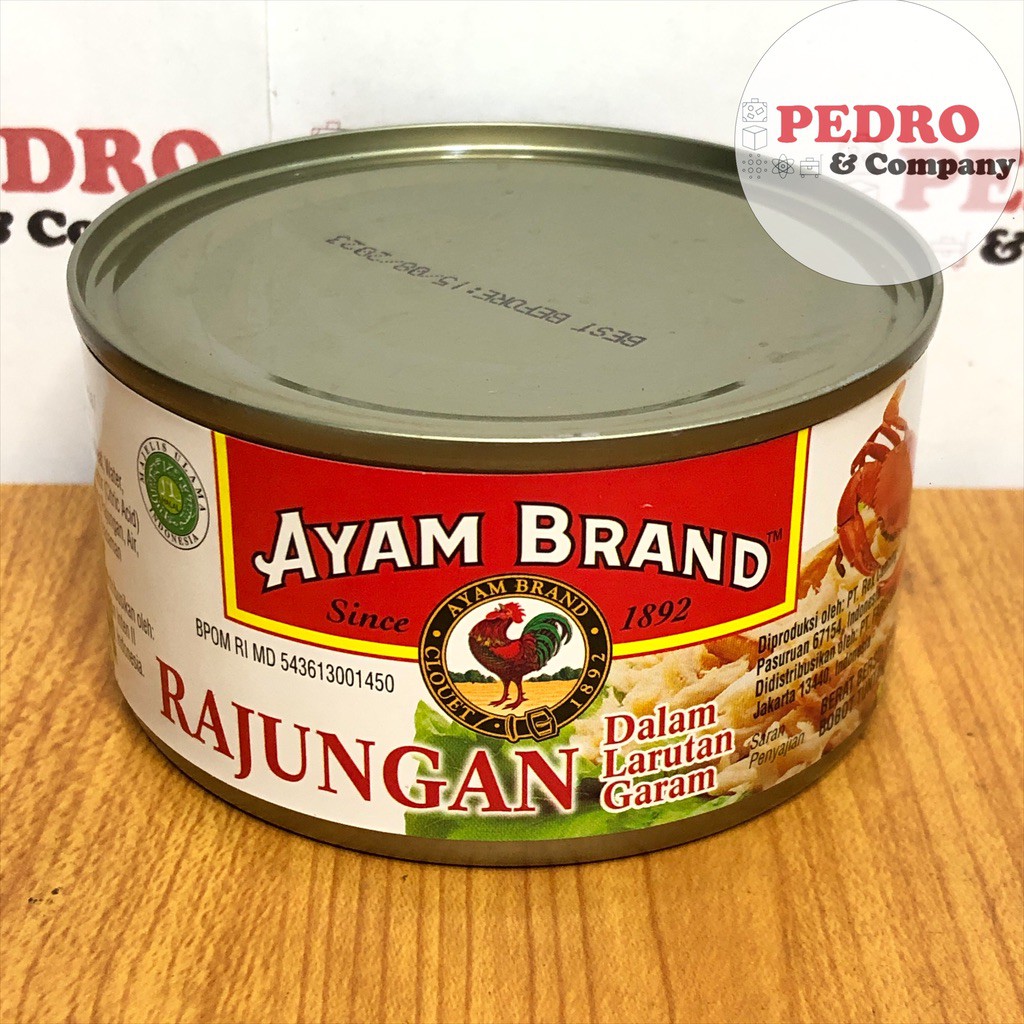 Jual Ayam brand rajungan dalam larutan garam 170 gram - kepiting kaleng ...