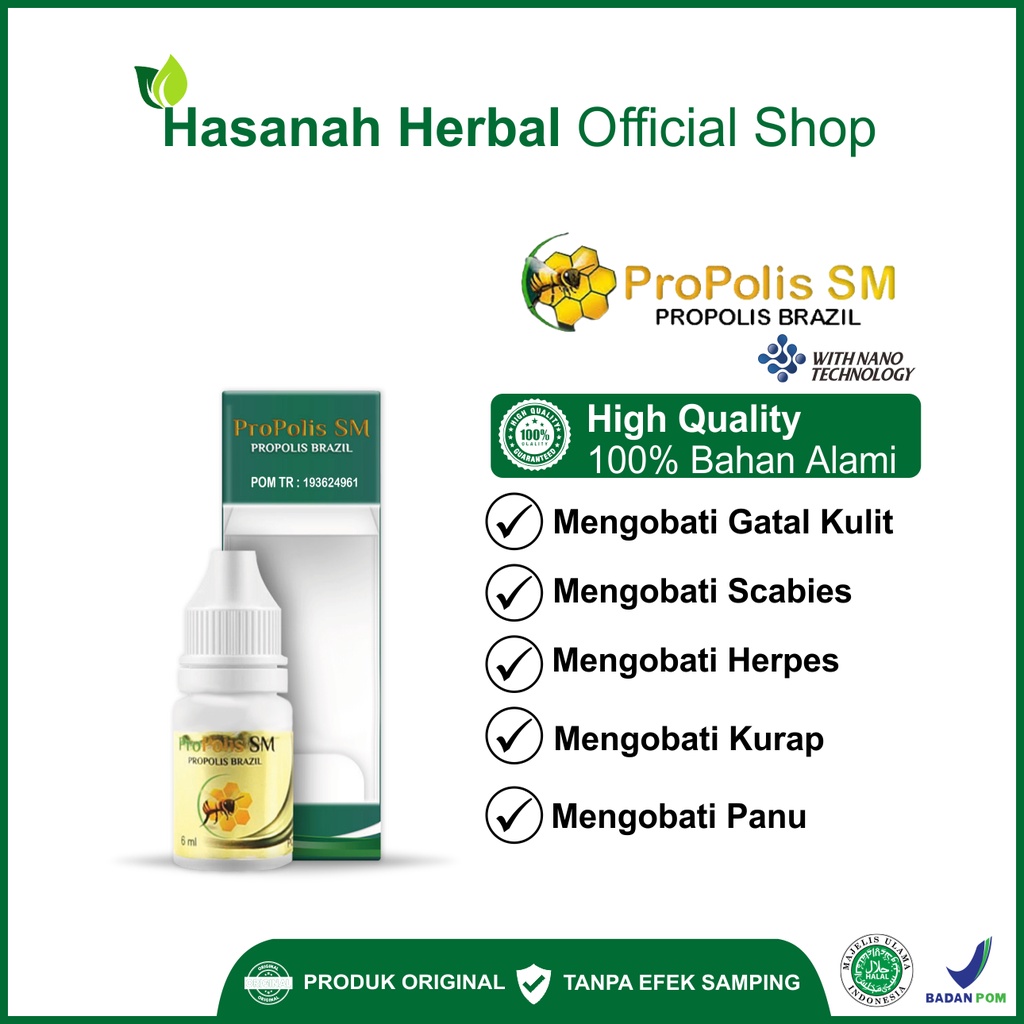 Jual Propolis SM Obat Herpes Gatal Gatal Kurap Henbal | Shopee Indonesia