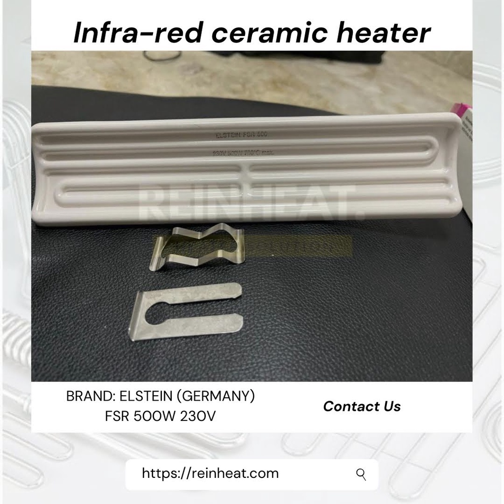 Jual Infra-red Ceramic Heater brand ELSTEIN FSR 500w 230v | Shopee ...