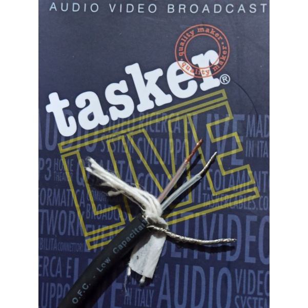 Jual Kabel Microphone TASKER - C128 / Meter Import Italy | Shopee Indonesia