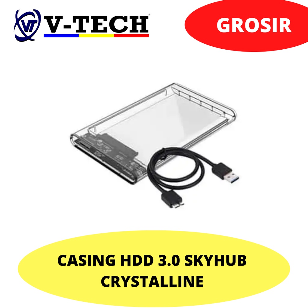 Jual CASING HDD 3.0 SKYHUB CRYSTALLINE | Shopee Indonesia
