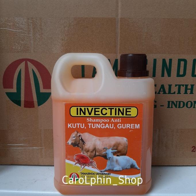Jual Invectine 1000 ml - Shampoo Anti Kutu, Tungau, Gurem Pada Sapi ...