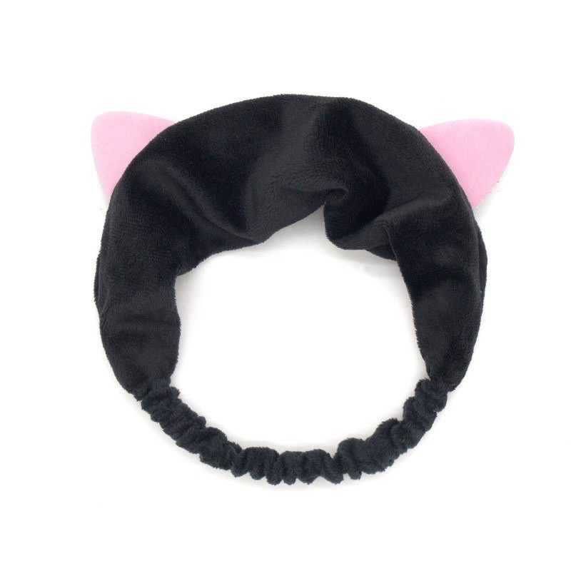 Jual Headband Kuping Kucing Korea Bandana Bando Motif Hairband Lucu ...