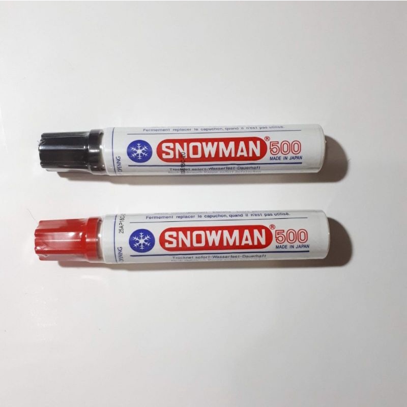 Jual Snowman Spidol 500 Permanent Jumbo | Shopee Indonesia
