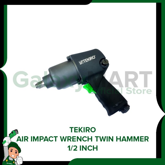 Jual TEKIRO Air Impact Wrench Twin Hammer 1/2 inch / Alat Pembuka Baut ...