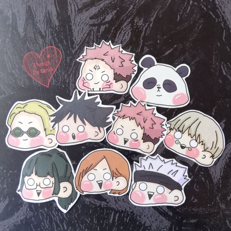 Jual JUJUTSU KAISEN chibi sticker / anime jjk fanmerch | Shopee Indonesia