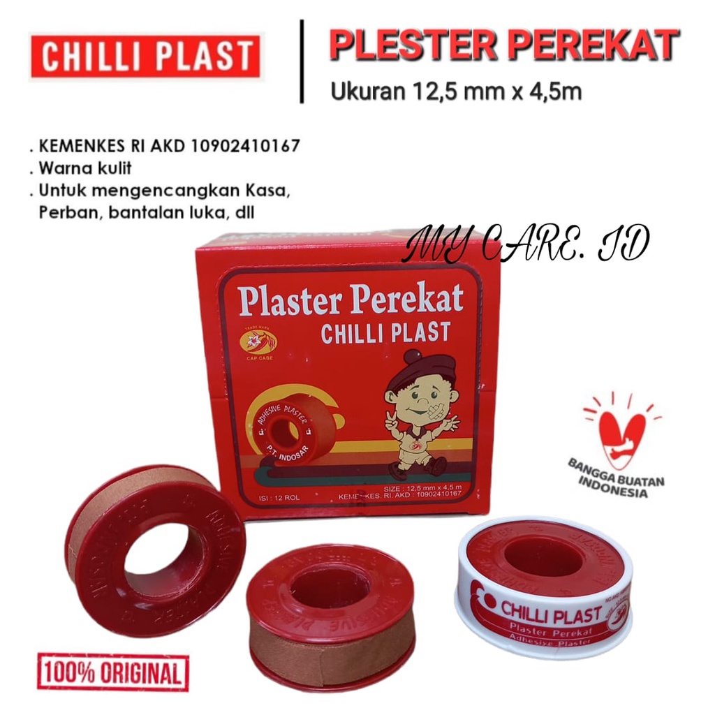 Jual LynCare Chili Plast - Plester Perekat Rol - Plaster Chiliplast ...