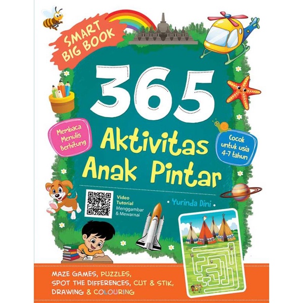 Jual Smart Big Book 365 English Activities & Anak TK dan SD Kls 1 & 2 ...