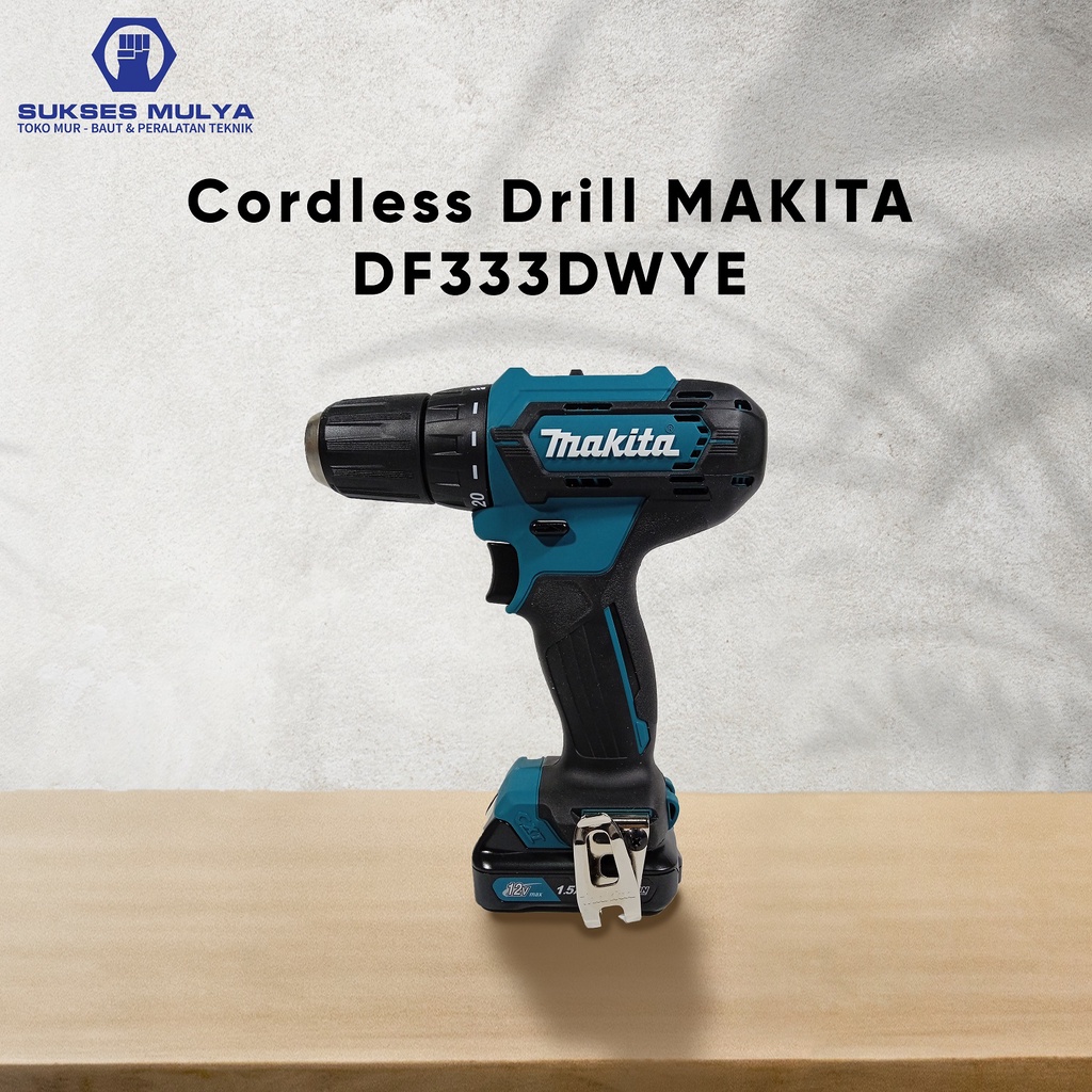 Jual Makita DF333dwye df 333 dwye Cordless Driver Drill Mesin Bor ...