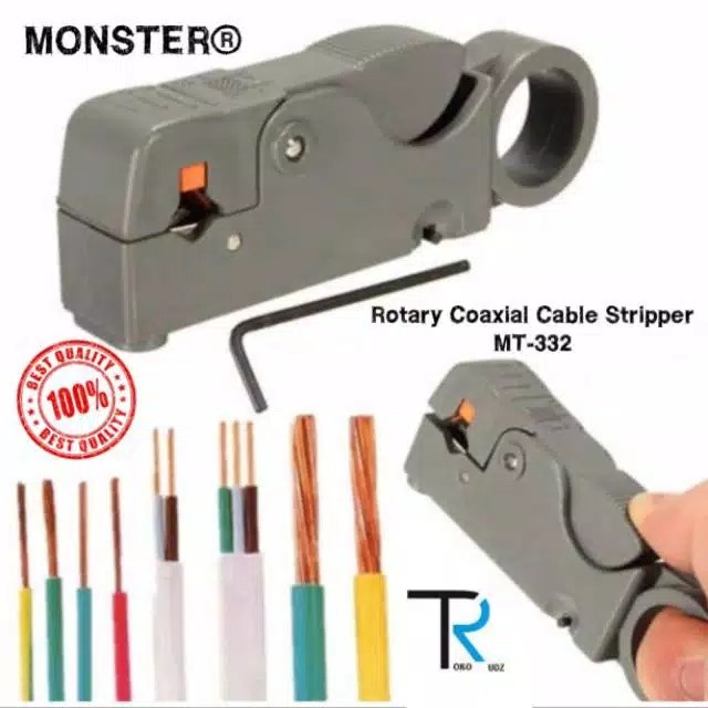 Jual Tang Alat Potong Kupas Kabel Coaxial Rotary Cable Cutter | Shopee ...