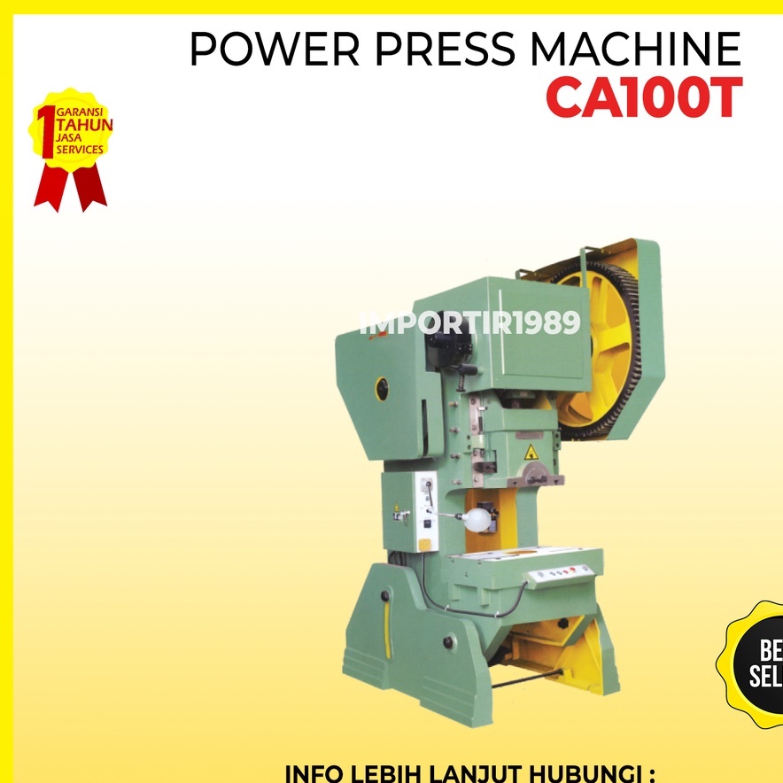 Jual Mesin Pon 100 Ton Power Press Machine CA100T | Shopee Indonesia