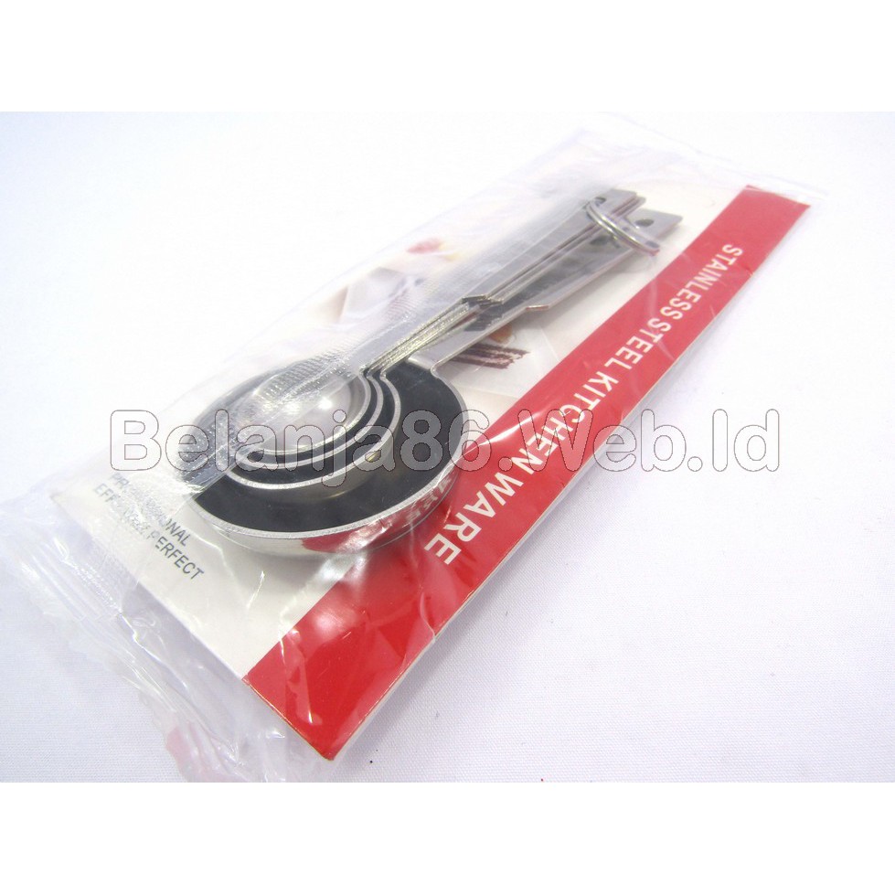 Jual Measuring Spoon SS - Sendok Ukur Non Magnetic Stainless Steel 4 ...