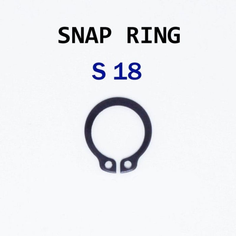 Jual Snapring S18 Snap ring S18/snapring circle clip circlip S18 ...