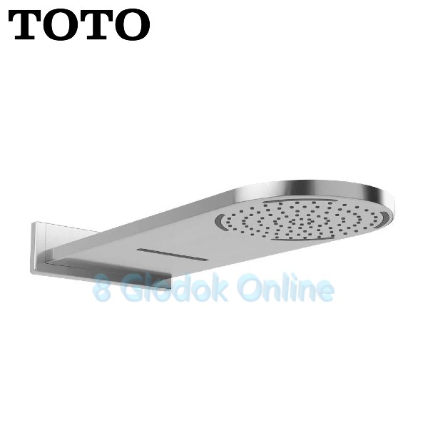 Jual Toto TX-488-SLED Adjustable Fixed Shower Head with Waterfall Spray & LED | Shopee Indonesia