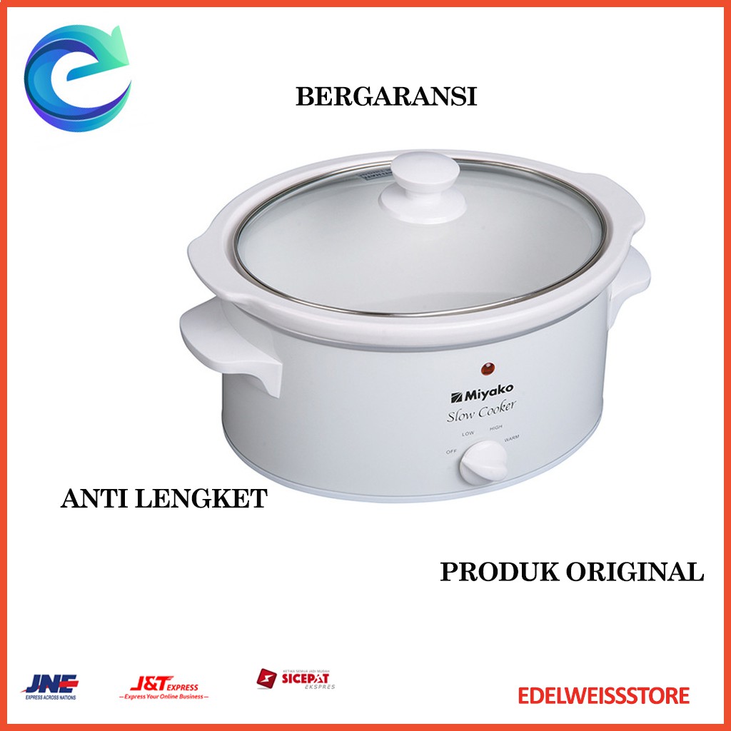 Jual Rice Cooker & Penghangat Miyako Slow Cooker 6,3 Liter - SC-630 ...